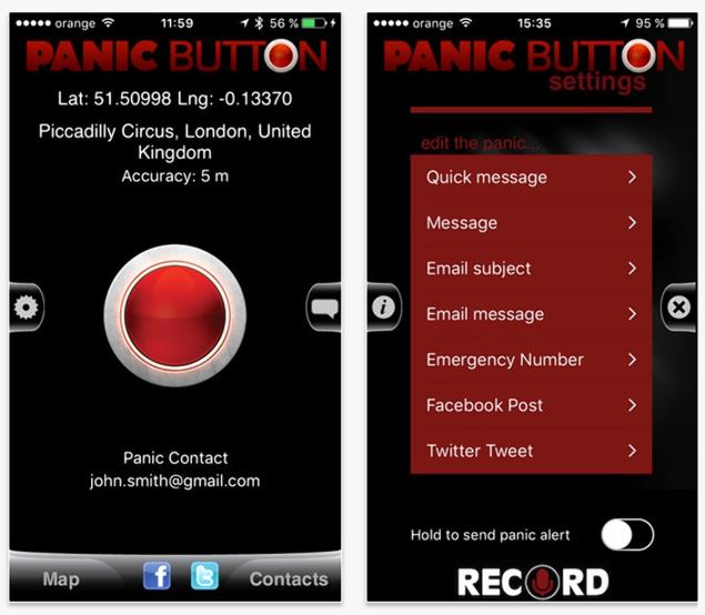 3 - Red Panic Button